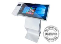 China Thermal Printer QR Code Scanner Touch Screen Kiosk Podium 43