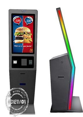 Chine Kiosque automatisé de service d'individu de vente de 27 pouces avec l'appareil-photo facial de reconnaissance à vendre