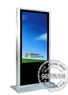 China 55 Inch Touch Screen Signage 178°/ 176° Interactive 4gb Kingston Ram for sale