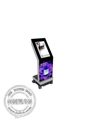 China Portable FHD Movable Standing Digital Signage Kiosk Media Player Support 7*24 Operation for sale