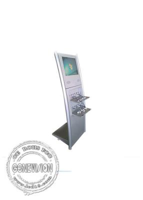 China 19 Inch 1280*1024 Infrared Kiosk Touch Screen With Mobile Phone Fast Charging Cables for sale
