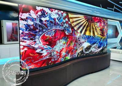 중국 다중 모양이 형성된 라운드 또는 구부러진 탄력적 OLED가 쇼핑 몰을 위한 스크린을 접합합니다 판매용