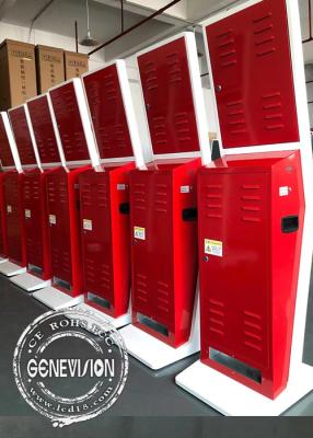 China 27 Zoll geführter Scanner-Drucker Licht-Dekor-Selbstservice-Touch Screen Kiosk-Windows QR zu verkaufen