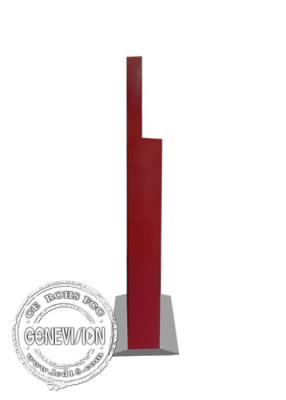 China Advertising Standee Hd Touch Screen Kiosk Digital Signage Totem With Emergency Kit Box for sale