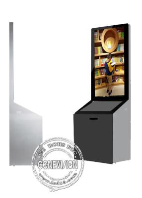 China Full HD Lcd Display Kiosk Digital Signage , Lcd Digital Monitor Donation Box Stands for sale