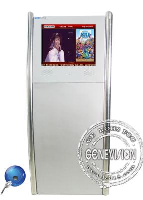 China Publicidad de la señalización de 17 de la pulgada Digitaces del quiosco con 0,264 (H) x 0.264m m (W) echada de punto en venta