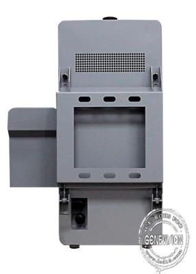 중국 32인치 고 밝기 IP65 방수 외관 자체 주문 결제 키오스크 프린터 QR 코드 스캐너 판매용