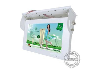China Exhibición de la señalización de Digitaces del autobús del color/pantalla blancas del anuncio del sistema Lcd de Android con el módulo 4G en venta