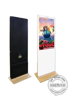 China Standee Android Wireless Kiosk Digital Signage Lcd Display 1920*1080 Max Resolution for sale