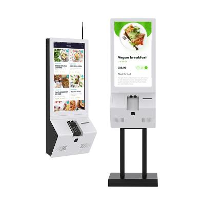 China 10 Points Capacitive Touchscreen Kiosk 300nits Brightness Display for sale