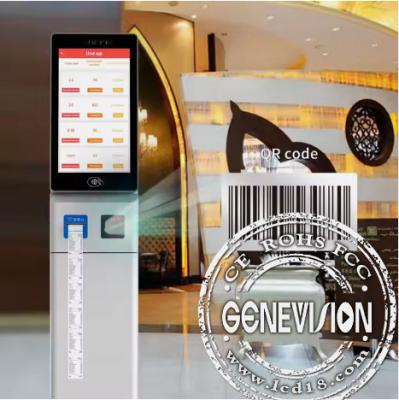 China 32 Inch Desktop Touch Screen Terminal Self-service Ordering Payment Kiosk Machine For Restaurant for sale