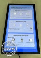 China 22 inch Super Thin Hospital Classroom Elevator Smart Android Wall Mount LCD Display for sale