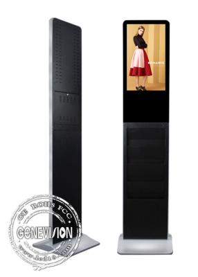 Cina Scaffale a 22 pollici del contrassegno di WIFI Digital con il giocatore di pubblicità del supporto di giornale in vendita