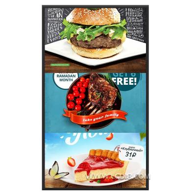 32-55 inch advertentie-display wandmontage LCD digitale borden
