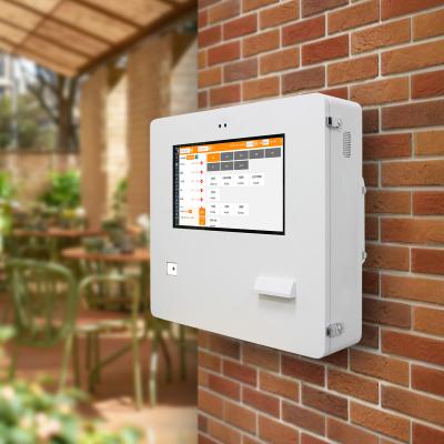 China Máquina de pago con pantalla táctil quiosco de 21,5'IP65 a la intemperie al aire libre 1500nits Alto brillo en venta