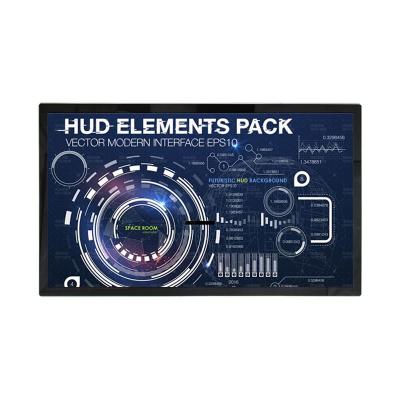 Montagem de parede Super Slim de 43 polegadas PCAP Touch Screen LCD Digital Signage Display