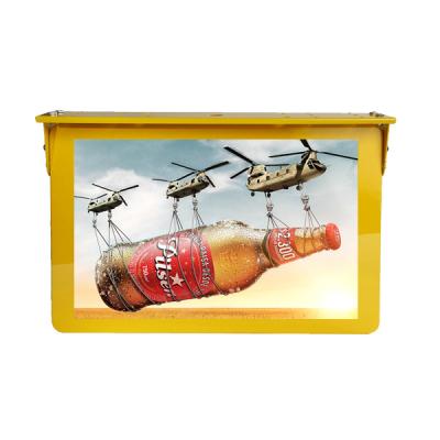 China 21.5" Montado en el techo Monitoreo de oro Reproductor multimedia Pantalla publicitaria con Wifi 4G Para taxi/autobús en venta