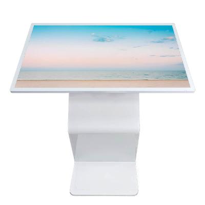 China 43" PC Android de pie en el piso Todo en una pantalla táctil Información de verificación Quiosco para Museo en venta