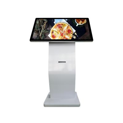 China 21.5'' Android Touch Screen Kiosk - Interactive Digital Signage Display with Built-in Printer, Floor Standing Commercial Player for sale