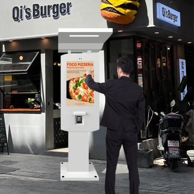 China 32Inch Outdoor Android PC Self Service Payment Kiosk with LED Strip for sale