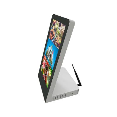 China 15,6 inch L-vormige tablet digitale signage met Android OS en touchscreen of zonder touchscreen Te koop