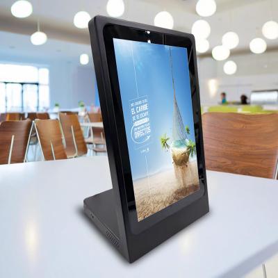 Chine L forme 15,6 pouces Super Slim LCD écran tactile Kiosque Table publicitaire affichage Pour le commerce de détail à vendre