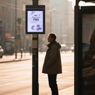 중국 13.3인치 E 잉크 전자 종이 방수 외부 안드로이드 디지털 사이니지 판매용
