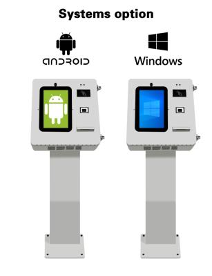 China Restaurant-Bestell-Outdoor-Self-Service-Kiosk  PCAP-Touchscreen-Self-Service-Kiosk 15,6 Zoll Self-Service-POS-System zu verkaufen