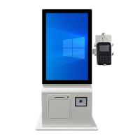 China 15.6 inch Countertop Printer QR Code Scanner Self Service Ordering Machine with POS for sale