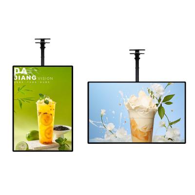 China Display de menú digital de 43 pulgadas montado en la pared para restaurantes en venta