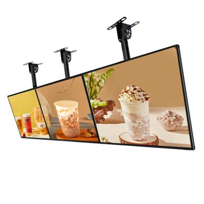 China 43 Inch Digital Menu Boards Wall Mount LCD Display For Restaurant Menu Display for sale