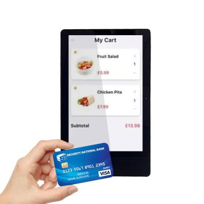 China Touchthink 10.1 Inch Android 7.1 Industrial Touch Panel Pc With BT4.0 QR Code ID Card Reader for Pos Terminal No reviews yet for sale