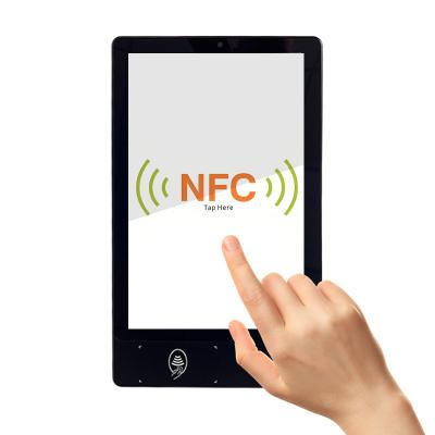 China Touchthink 10.1 Inch Android 7.1 Industrial Touch Panel Pc With BT4.0 QR Code ID Card Reader for Pos Terminal No reviews yet for sale