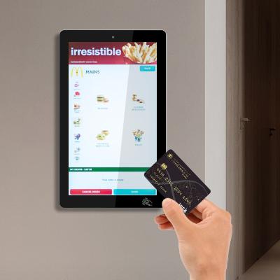 China Touchthink 10.1 Inch Android 7.1 Industrial Touch Panel Pc With BT4.0 QR Code ID Card Reader for Pos Terminal No reviews yet for sale