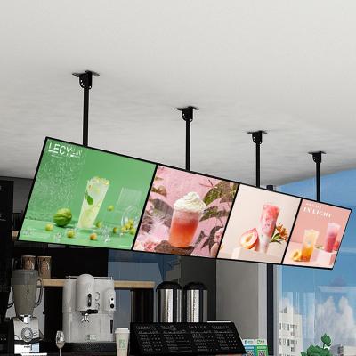 China 32" 43" 55" 2K 4K Wall Mounted Usb Wifi Digital Advertising Display logo Custom Menu Board Display for sale