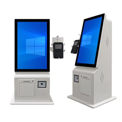 China 15.6inch Desktop Self-ordering Kiosk with Touch Screen Ideal for Restaurants Cafes Fast Order Support Multiple Payments for sale