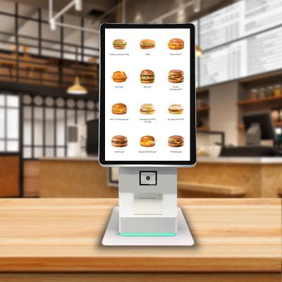 China 15.6 21.5 inch 3 in 1 Wall Standing Desk Self Service Kiosk Used For Self Contactless Payment for sale