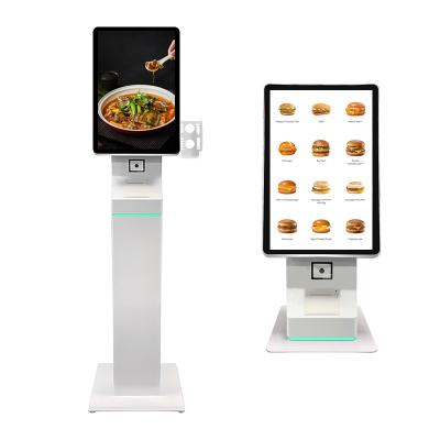 China 15.6 21.5 inch 3 in 1 Wall Standing Desk Self Service Kiosk Used For Self Contactless Payment for sale