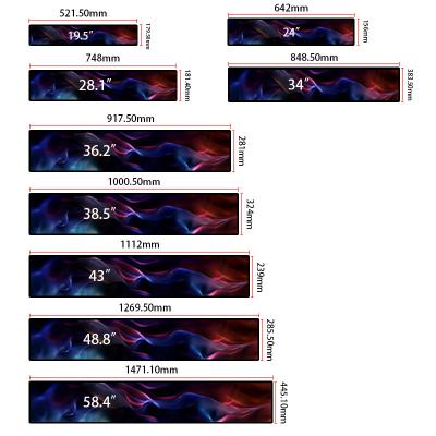 China 58.4inch 4K Wall Mount PCAP Touch Screen LCD Stretched Display Monitor with HDMI in for sale