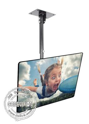 China 32 Inch Wifi Digital Signage Menu Board Android Ceiling / Roof Mount Remote Control for sale