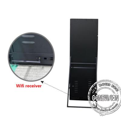 China Hohe Helligkeits-Bildschirme mit Berührungseingabe 49" Digital-Menü-Werbungs-Brett Lcd-Monitor zu verkaufen