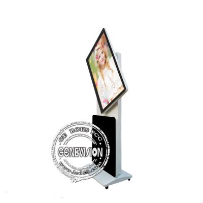 China LCD Rotation IR Touch Screen Digital Signage Totem Advertising Player 65'' For Restaurant for sale