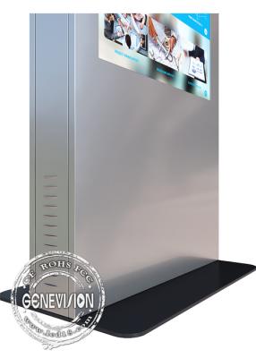 중국 86" 웹 카메라를 가진 1개의 터치스크린 이중 측에서 방수 디지털 방식으로 Signage PC 전부 판매용