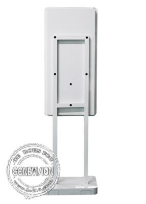 China Ummauern Sie besteigbare Nahrungsmitteleinrichtungsmaschinen-Selbstservice-Kiosk WIFI 32 Zoll mit Position/Karten-Drucker zu verkaufen