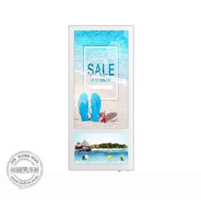 중국 시기를 정하기 벽 산 평면 화면 텔레비젼 18.5를 10.1 인치 이중 광고 전시 하기 판매용