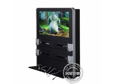 China 3 In 1 Multiple Charging Commercial Digital Signage Metal Frame With Pin Code Locker for sale