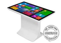 China Spill Proof Capacitive Self Help Kiosk Wifi Innovative Interactive Touch Table for sale
