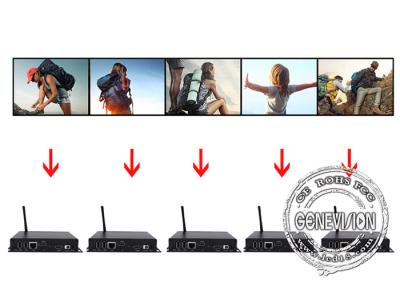 중국 3D 불규칙한 LCD 영상 벽 전화면 미디어 플레이어 상자 접합 가공업자 HDMI 영상 벽 관제사 판매용