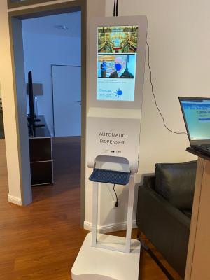 China Sterilisations-Werbungs-digitale Beschilderung 1080p Android 7,1 zu verkaufen