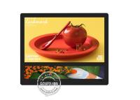 China Wall Mount Dual LCD USB Elevator Advertising Screen for sale